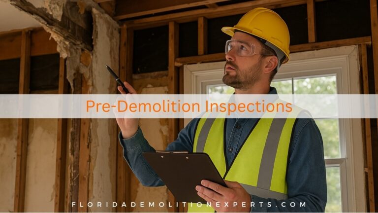 Pre-Demolition Inspections Guide for Safe Demolition Projects